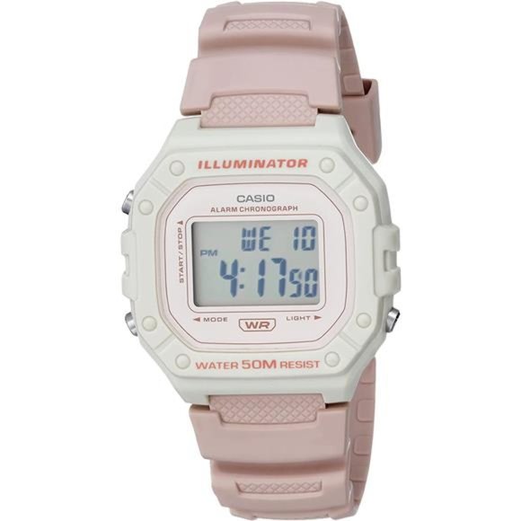 Casio | Accessories | Casio Illuminator Alarm Chronograph Digital Watch Model W28hc4a2v Pink ...
